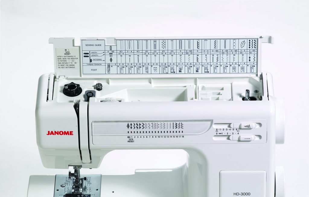 Janome HD 3000 Heavy-Duty Sewing Machine | $529