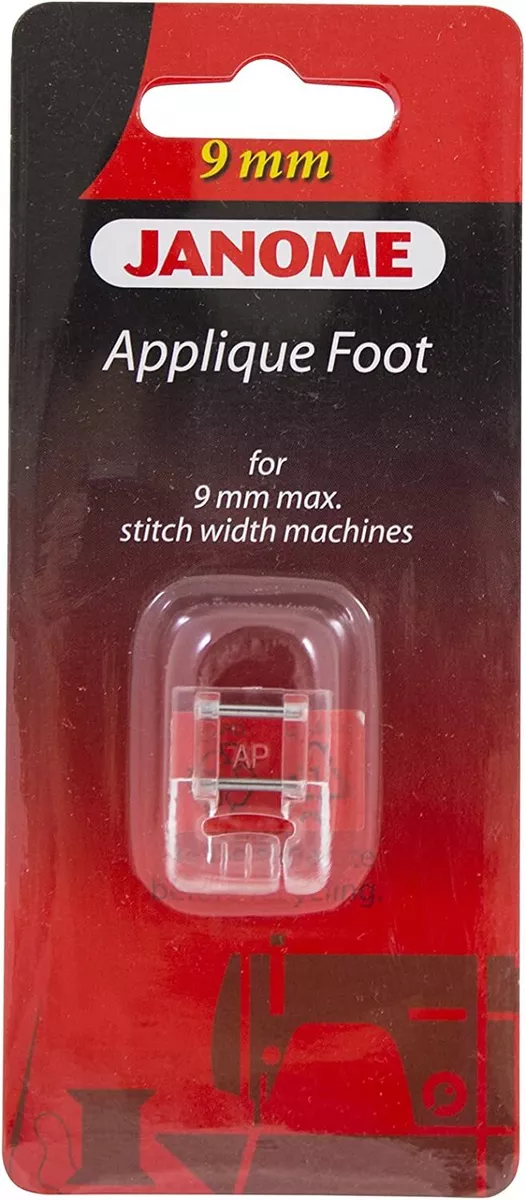Janome Applique “AP” Foot, 9mm - The Sewing Machine Shop