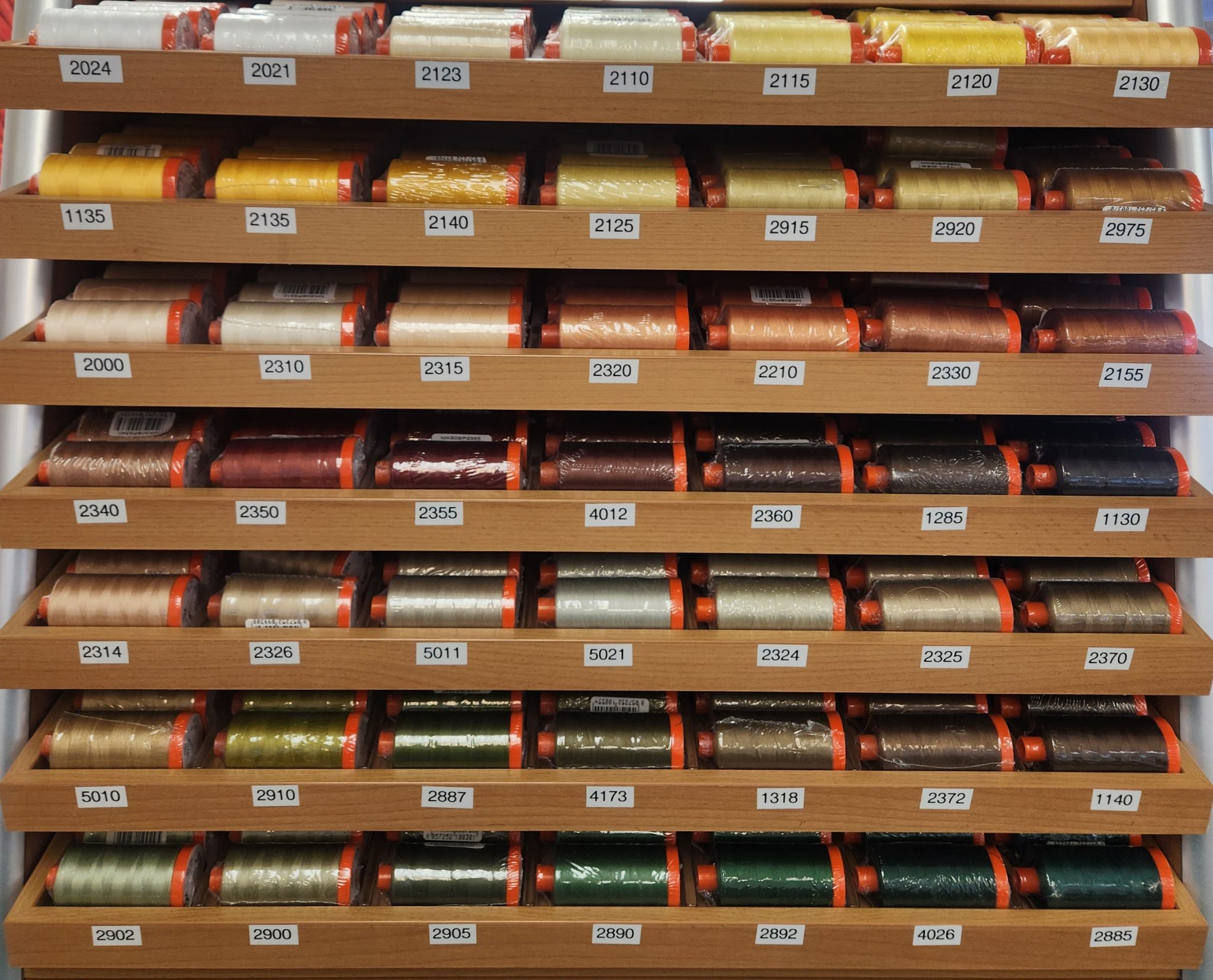 Aurifil Thread 50 WT - The Sewing Machine Shop