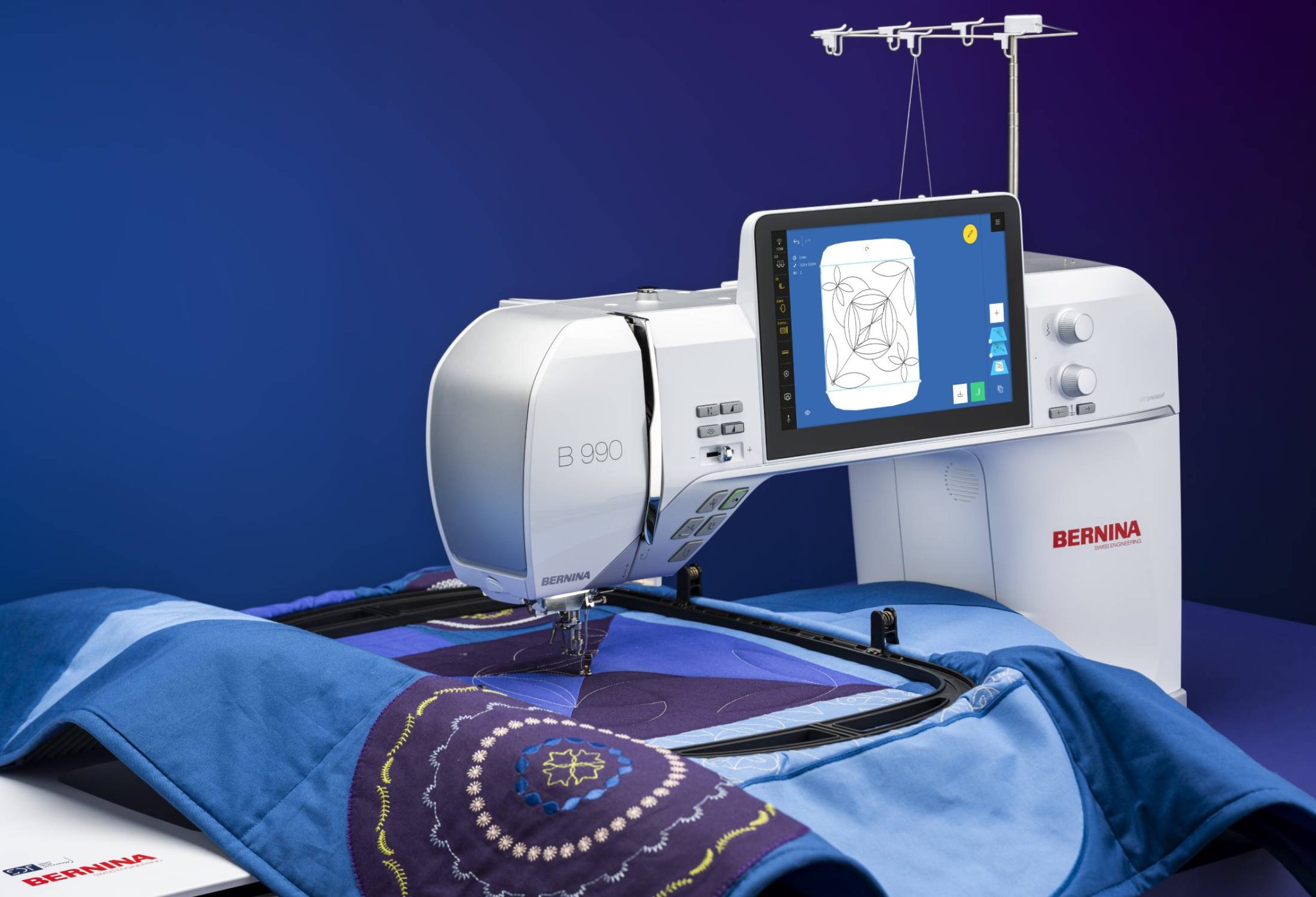 Bernina 990 Sewing, Quilting & Embroidery Machine - The Sewing Machine Shop